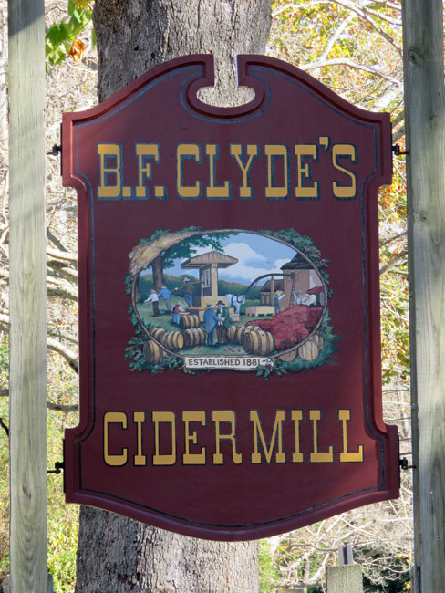 oldest steam-powered cider mill – In the Woods